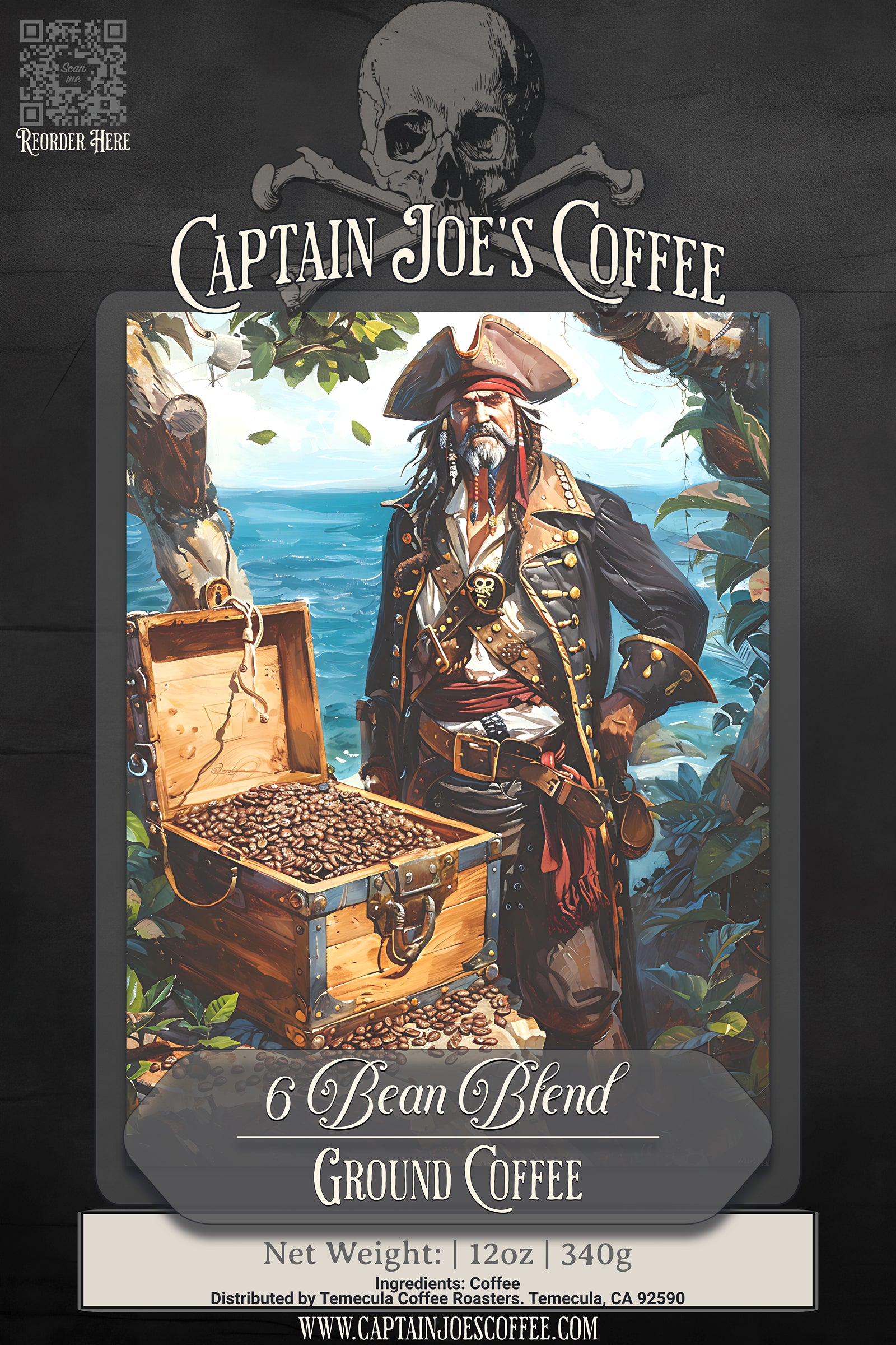 6 Bean Blend – Captain Joe's Coffee